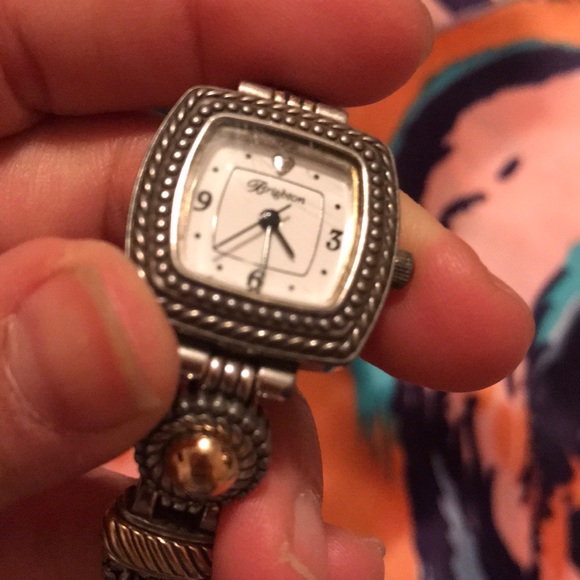 Brighton | Accessories | Brighton Tuscany Watch Gold Silver Stainless ...